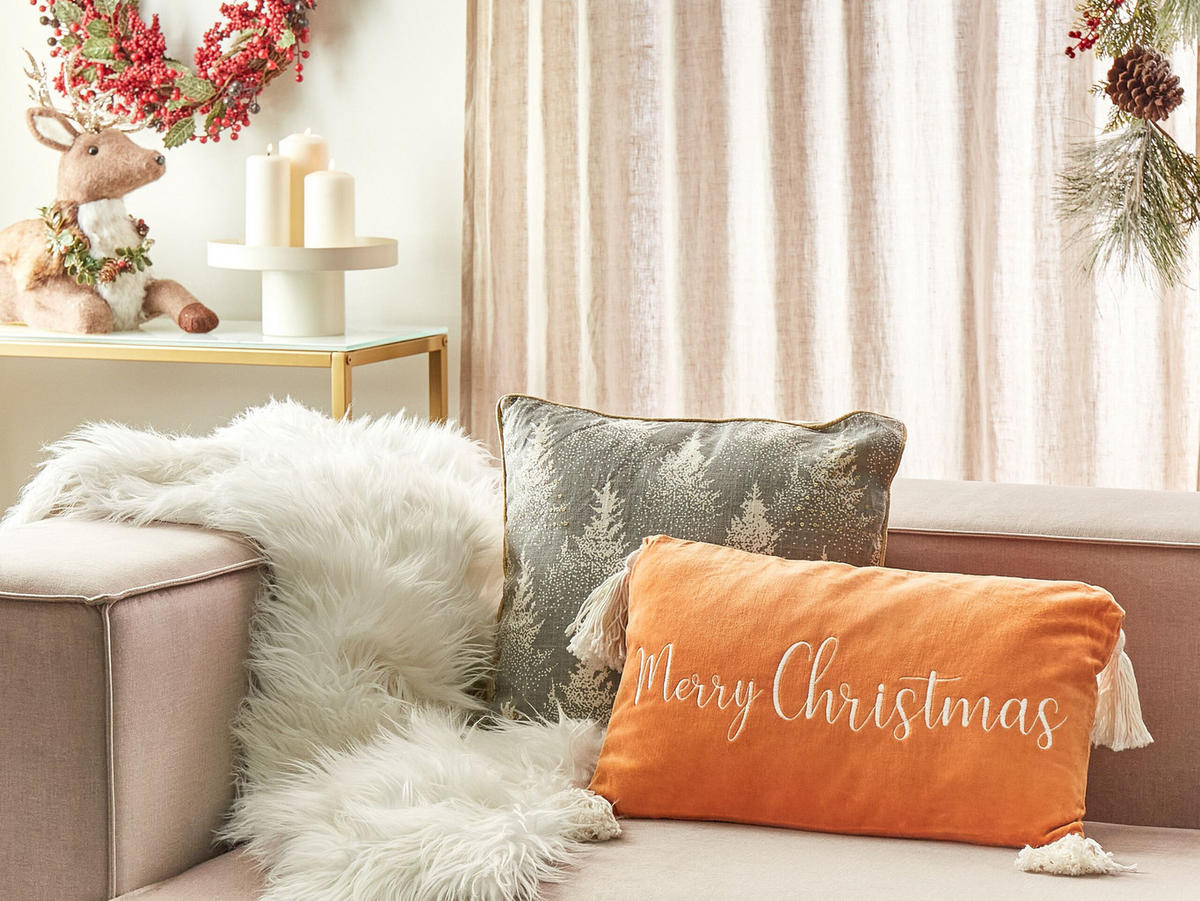 Beliani DEKOKISSEN Orange 50/30 cm Lithops online entdecken XXXLutz.at