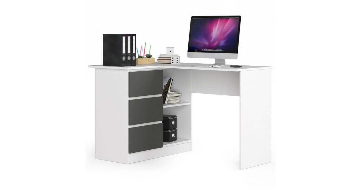 RAUMHIRSCH FURNITURE STOL ZA RAD Bijela, grafitno siva 77/124/85 online ...