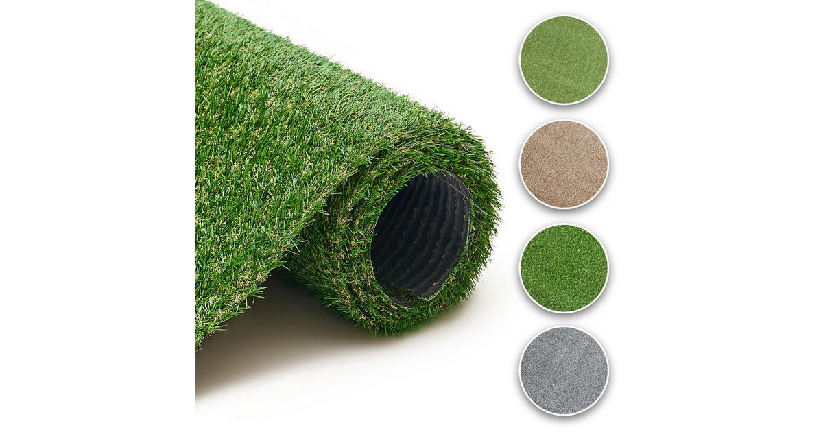 Tapiso KUNSTRASEN Canyoo 20 mm – Dichter Rasenteppich für Garten ...