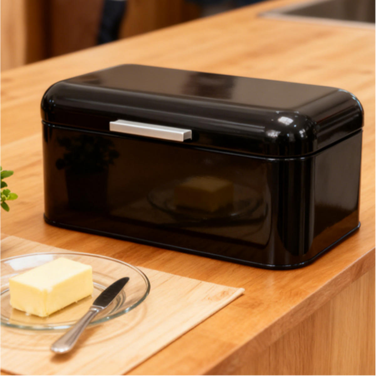 Authentics BROTKASTEN 30.3/18.2/15.2 cm Schwarz jetzt nur online XXXLutz.de