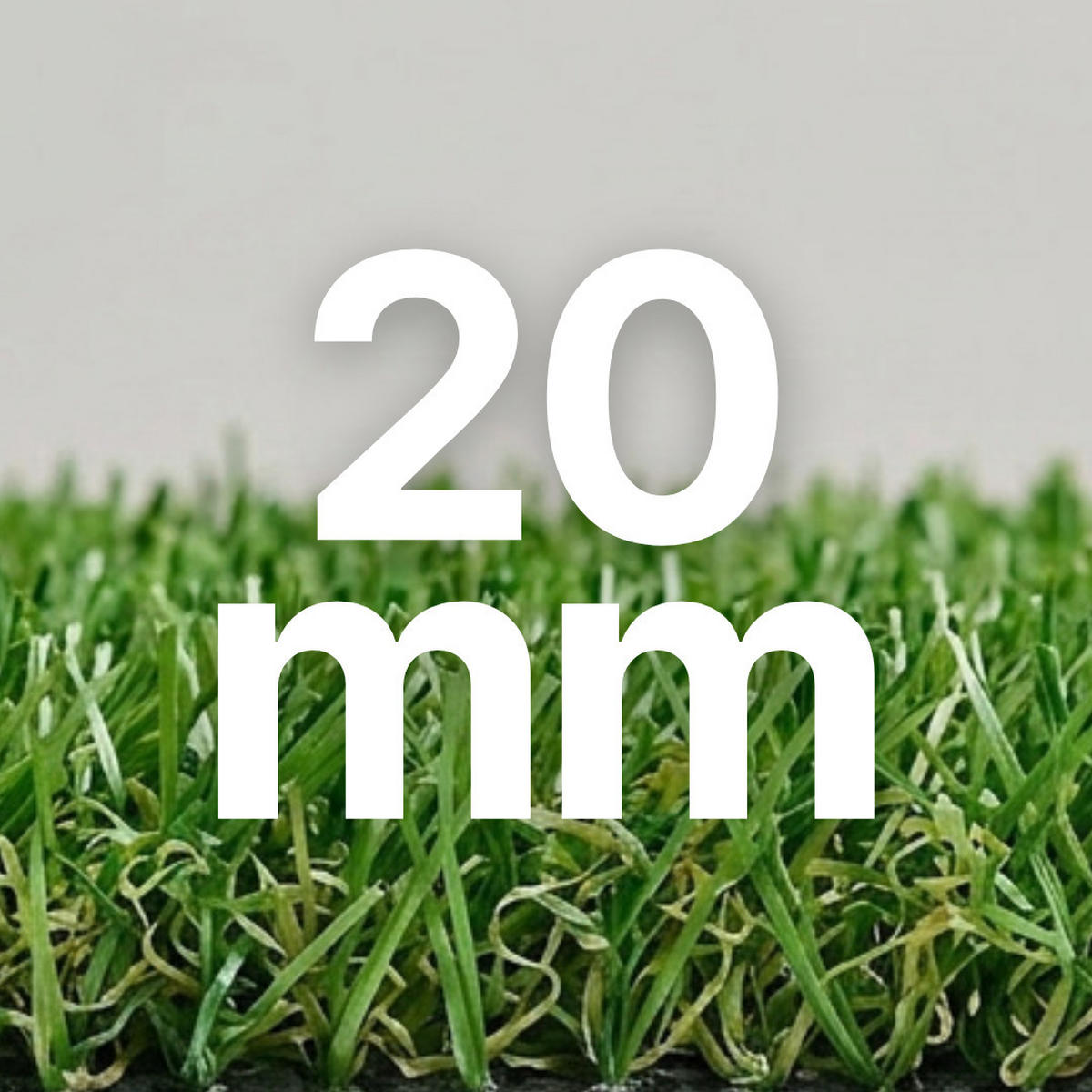 Tapiso KUNSTRASEN Natural 20 mm – UV-beständig & wetterfest, ideal für ...