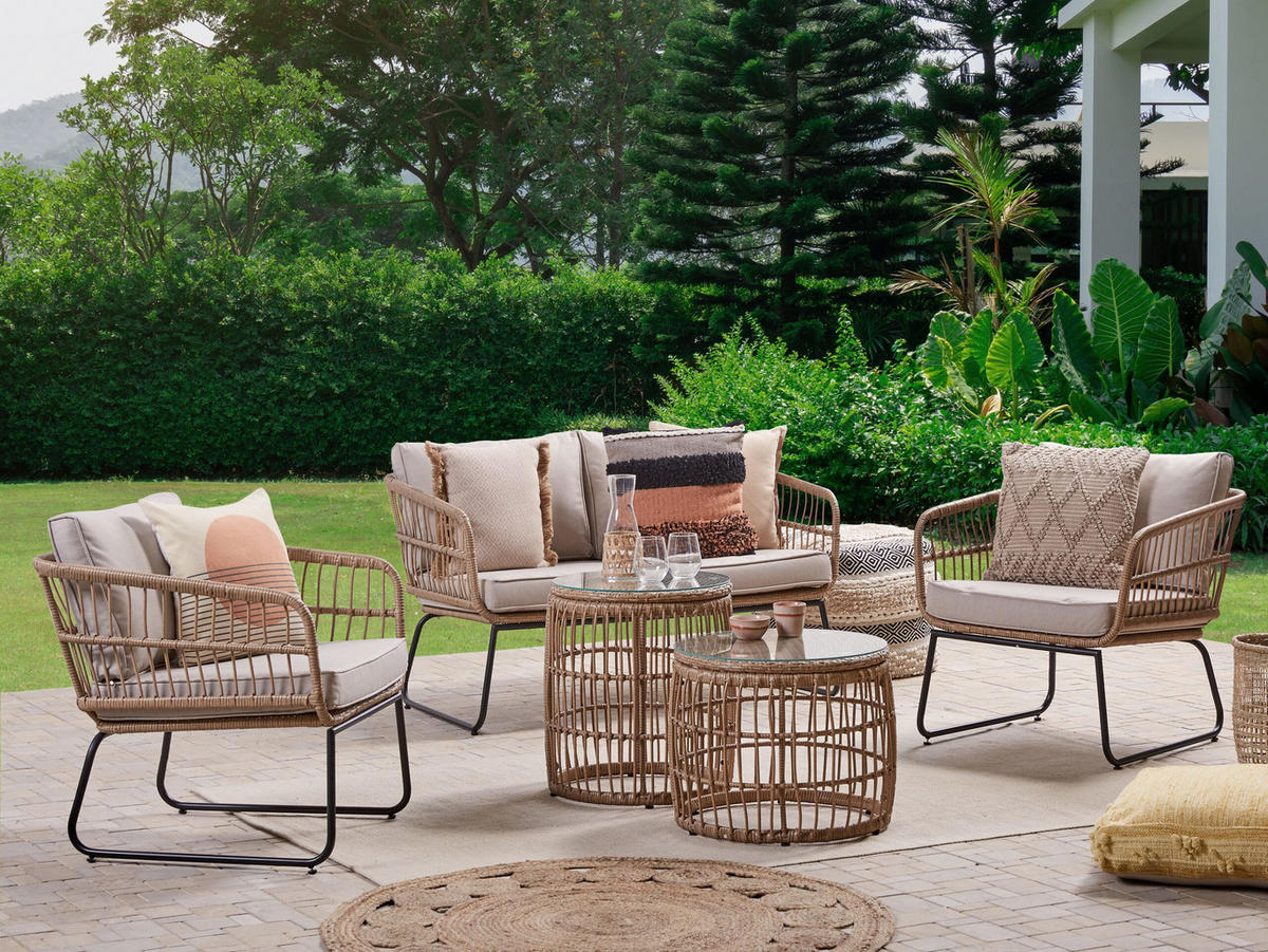 Set in rattan store