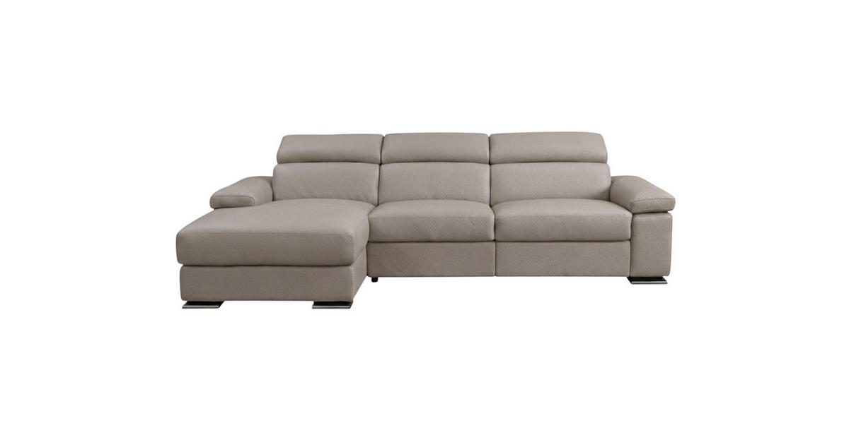 ECKSOFA Plutone Echtleder Greige jetzt nur online XXXLutz.de