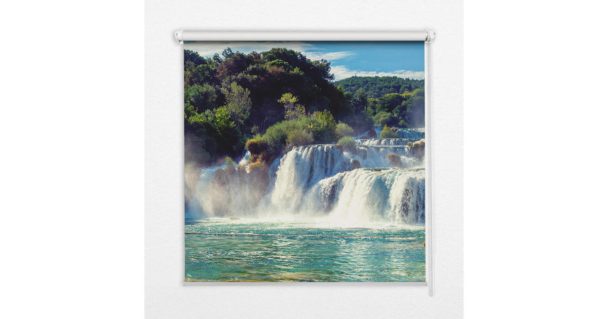TULUP INNENROLLO - Fensterrollo - Rollo - 130x140 cm - Wasserfall jetzt ...