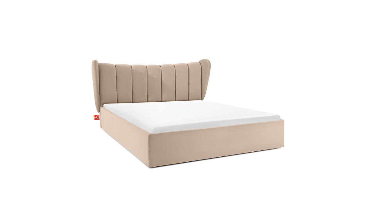 KONSIMO® POLSTERBETT GIZO, Muschel-Design jetzt nur online XXXLutz.de