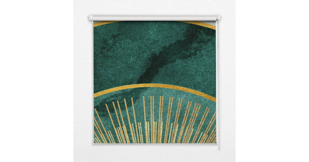 TULUP INNENROLLO - Fensterrollo - Rollo - 100x140 cm - Halbkreis in ...
