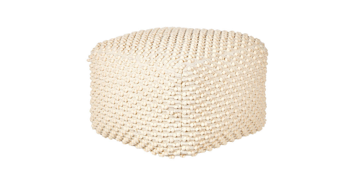 Beliani POUF Hellbeige Kingri online entdecken XXXLutz.at