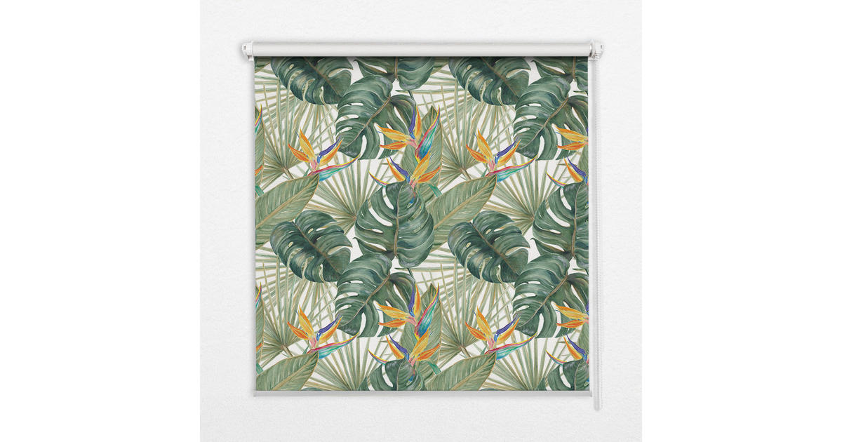TULUP INNENROLLO - Fensterrollo - Rollo - 150x140 cm - Tropische ...