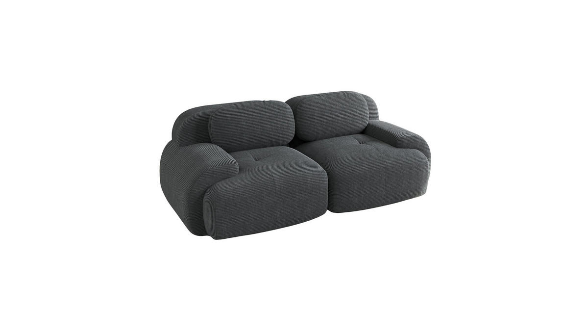 Urban Meuble 2-SITZER-SOFA in cordstoff rahmenloses design & modular ...