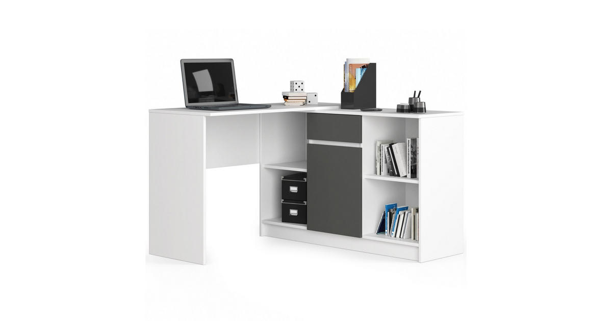 RAUMHIRSCH FURNITURE STOL Bijela, grafitno siva 79/120/126 online ...