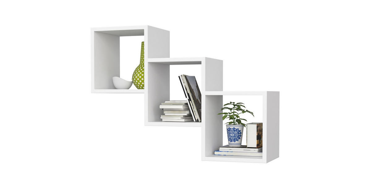 RAUMHIRSCH FURNITURE NÁSTĚNNÁ POLIČKA Bílá 55/78/20 najít online XXXLutz.cz