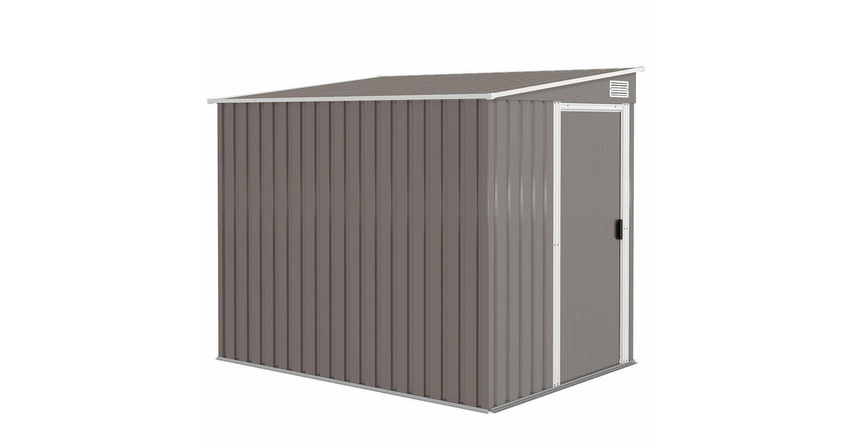 Outsunny ZÁHRADNÍ DOMEK 2,81 m² 154 x 206,5 x 181 cm s pultovou ...