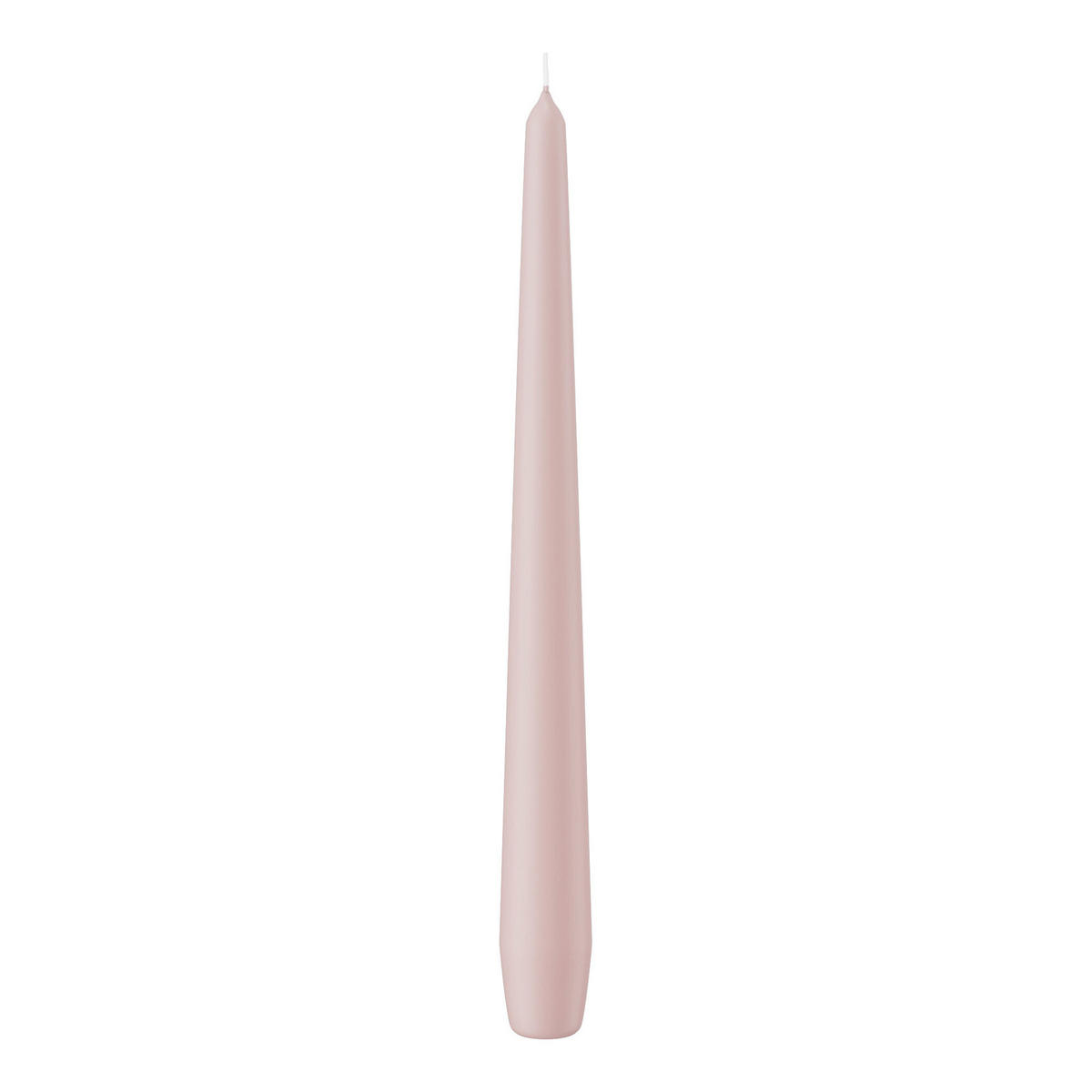 Wiedemann Kerzen SPITZKERZEN (konische Kerzen) Rosé 250 x Ø 25 mm, 12 ...