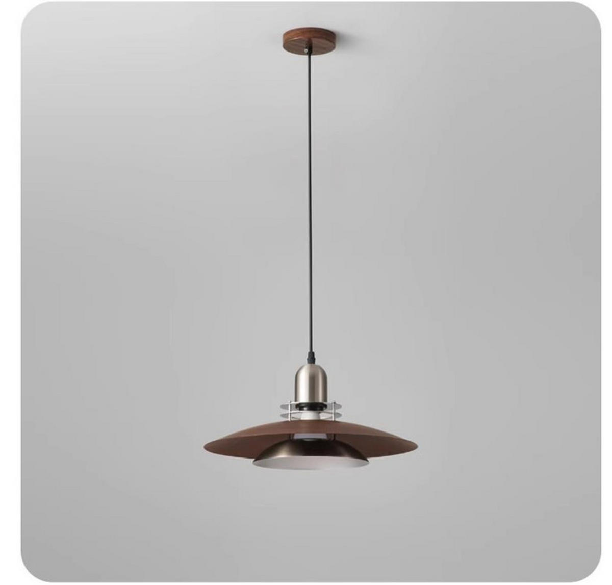 Authentics PENDELLEUCHTEN,METALL, 220 V, E27, 30 cm Durchmesser jetzt ...
