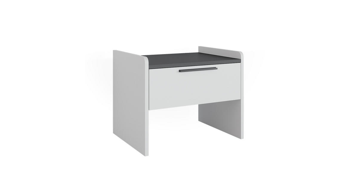 Vicco ESSZIMMERBANK Roman Weiß 53.5 x 41.1 cm mit 1 Schublade online ...