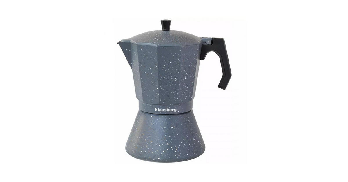 Klausberg ESPRESSOKOCHER Grau 10/10/19 cm KB7298 jetzt nur online ...