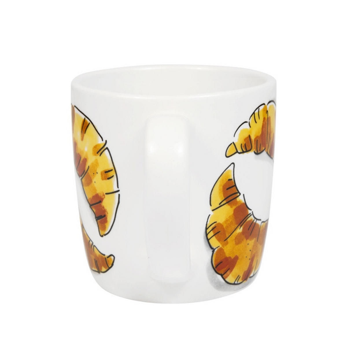 Blond Amsterdam CAPPUCCINO-BECHER Valentinstag Croissants in Bunt - 500 ...