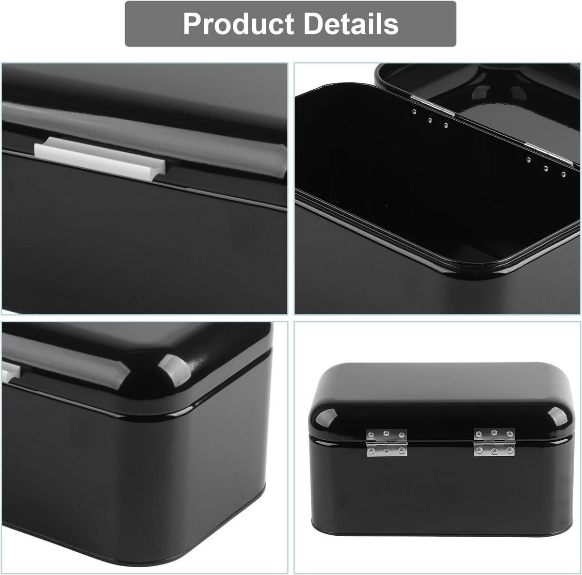 Authentics BROTKASTEN 30.3/18.2/15.2 cm Schwarz jetzt nur online XXXLutz.de