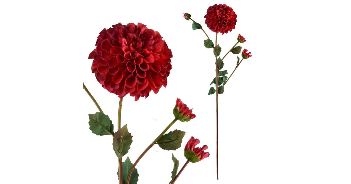 Mondex KUNSTBLUME Virdis rot 4/4/77 cm Kunstoff jetzt nur online XXXLutz.de