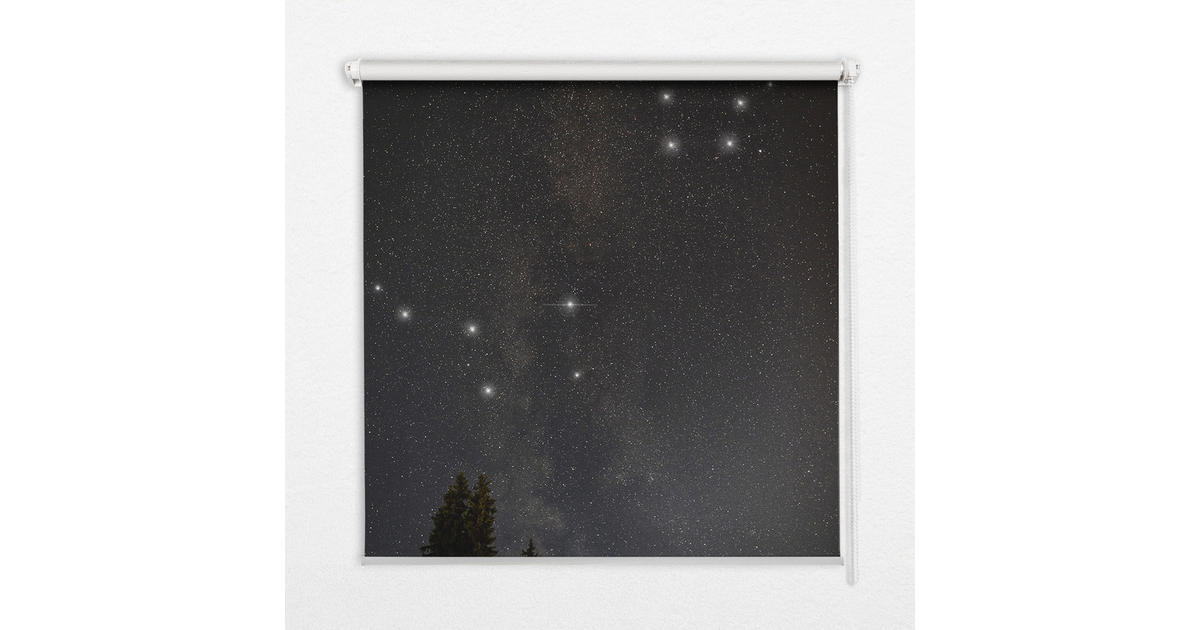TULUP INNENROLLO - Fensterrollo - Rollo - 120x140 cm - Sterne am Himmel ...