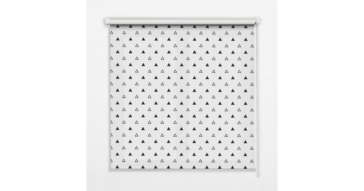 TULUP INNENROLLO - Fensterrollo - Rollo - 100x140 cm - Dreiecke jetzt ...