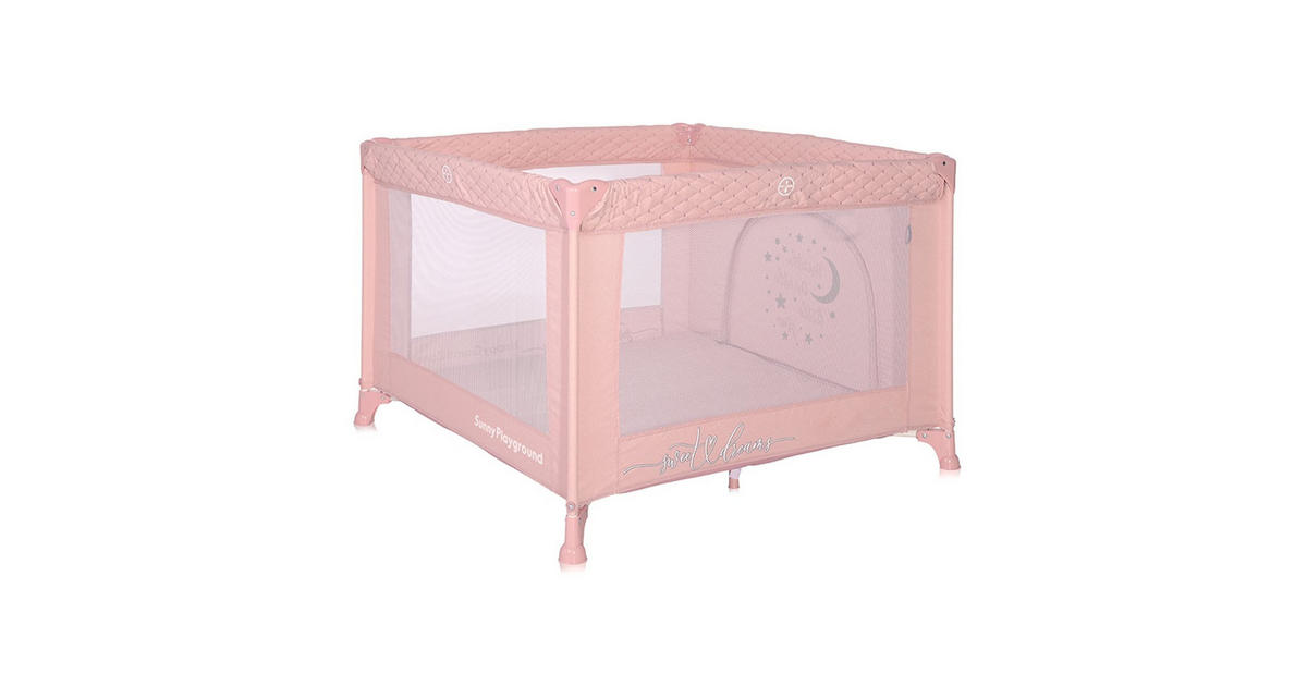 Lorelli REISEBETT Sunny pink seitliche Öffnung, Matratze, Tragetasche ...
