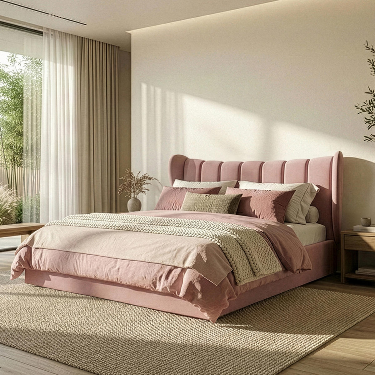 KONSIMO® POLSTERBETT GIZO, Muschel-Design jetzt nur online XXXLutz.de