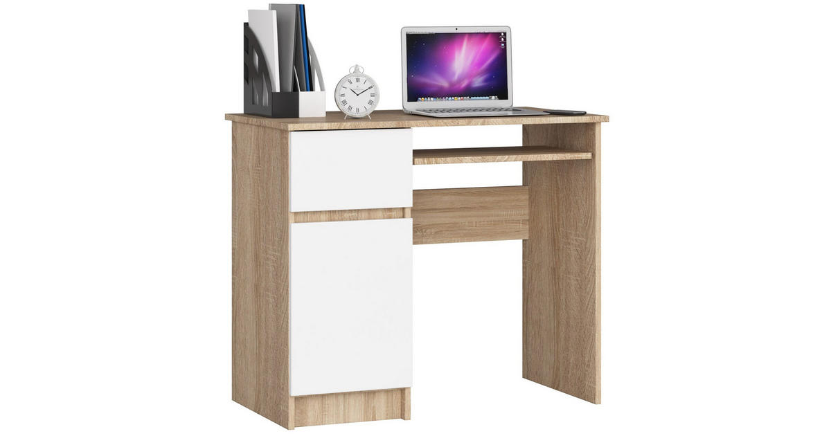 RAUMHIRSCH FURNITURE STOL Sonoma Oak, Bijela 77/90/50 online kupovina ...