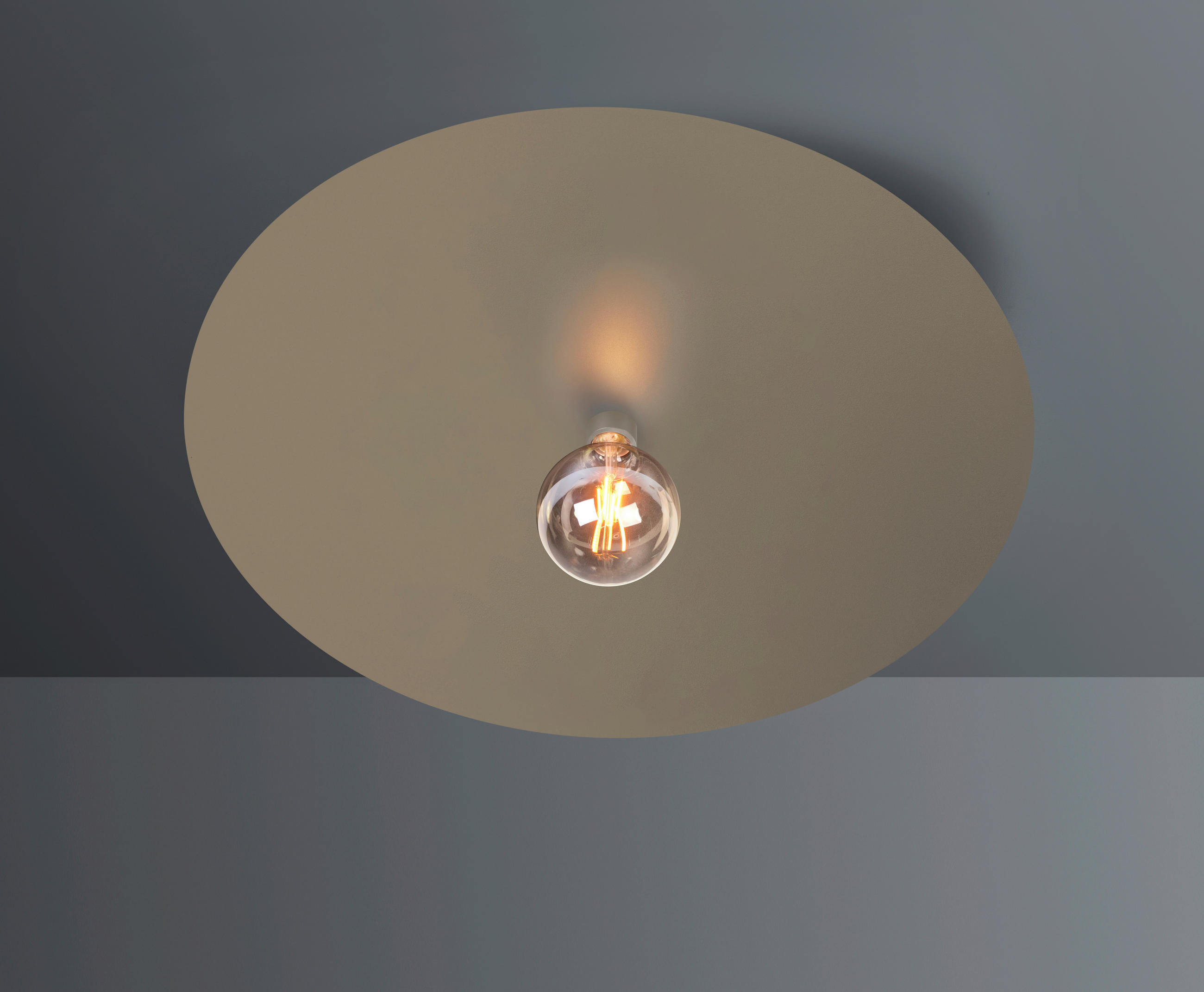 Preisvergleich für BOPP DECKENLEUCHTE Taupe, aus Metall | Ladendirekt