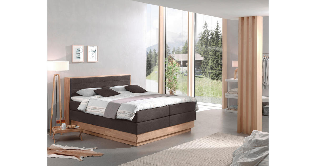 MID.YOU BOXSPRINGBETT 160/200 cm Eichefarben, Hellbraun online kaufen ...