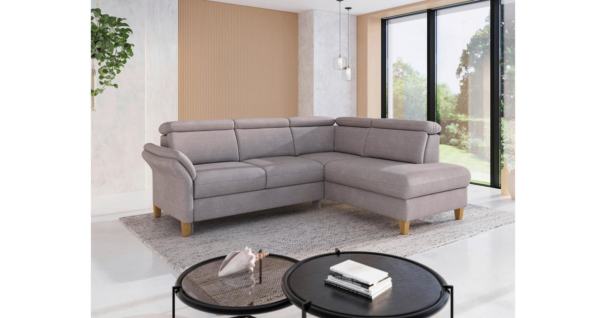 Sit & More ROHOVÁ SEDAČKA, textil, barvy stříbra najít online XXXLutz.cz