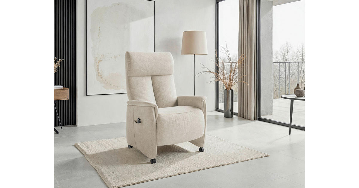 SIT & MORE Relaxsessel in Silberfarben kaufen